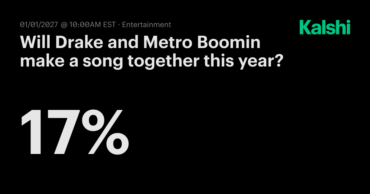 Will Drake and Metro Boomin make a song together this year? Odds ...